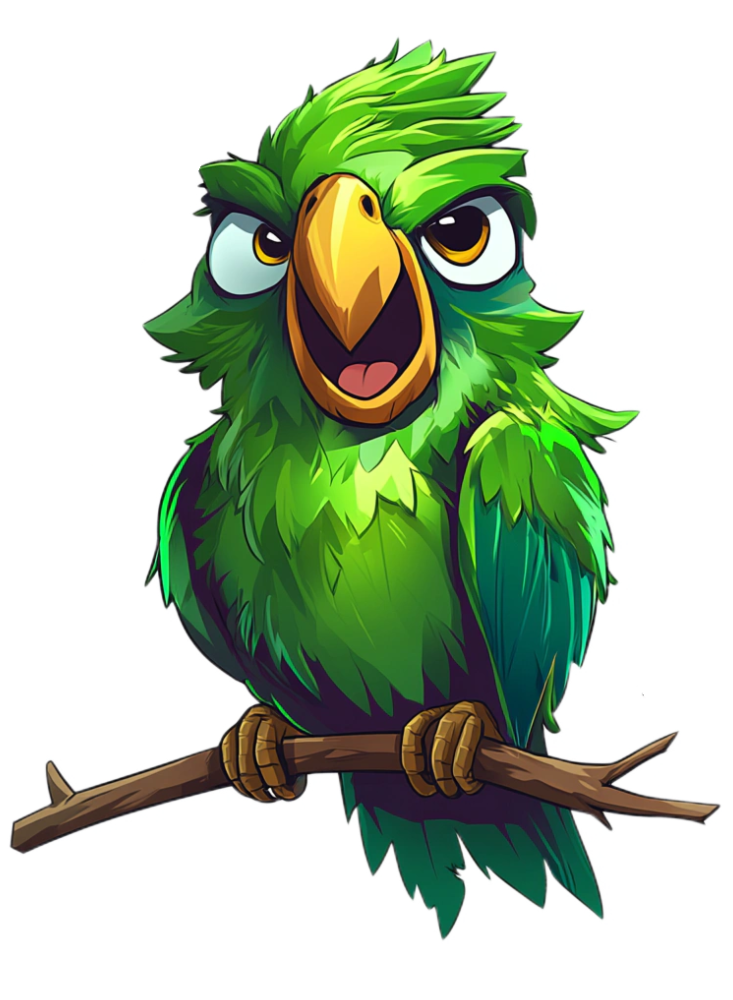 SquawkZilla - The Crypto Parrot